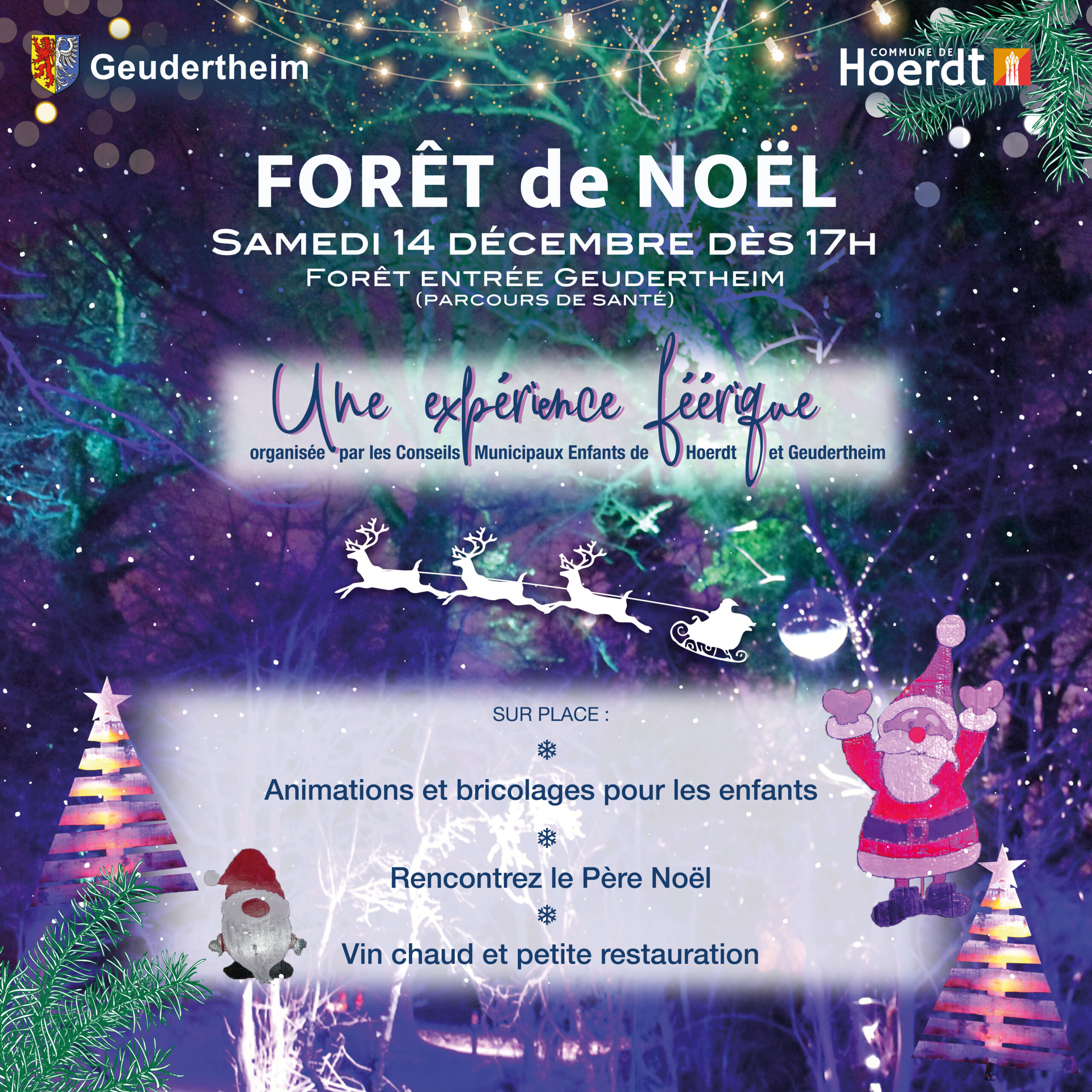 Forêt de Noël - Commune de Hoerdt